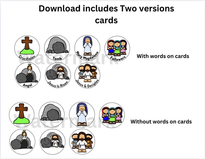 Resurrection Activity Digital Download // Sequencing //preschool ...