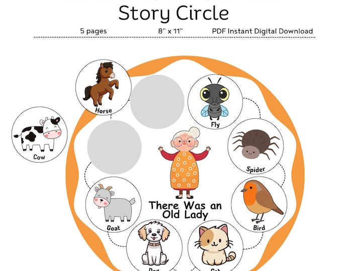 There Was an Old Lady Who Swallowed Colors – Preschool Color ...