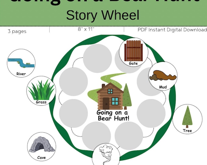 Going on a Bear Hunt Felt Story - Etsy