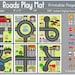 Cars Play Mat Printable Set // Cars // Downloads // Roads // Printable ...