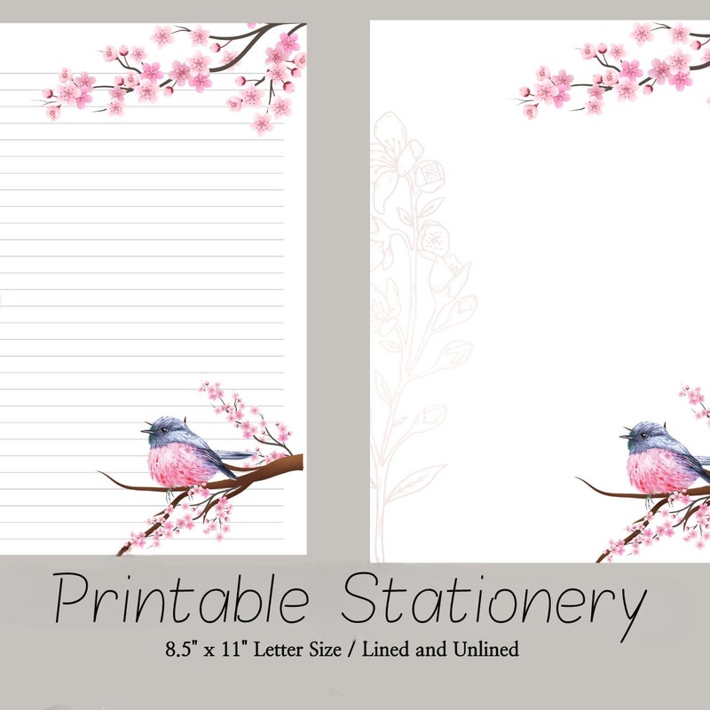 Pretty Writing Paper - Etsy