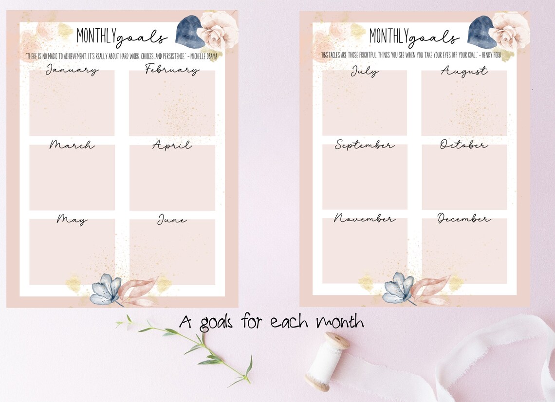 Printable Planner Weekly Tasks, Meal Plan, Habits, Goals , Finance ...