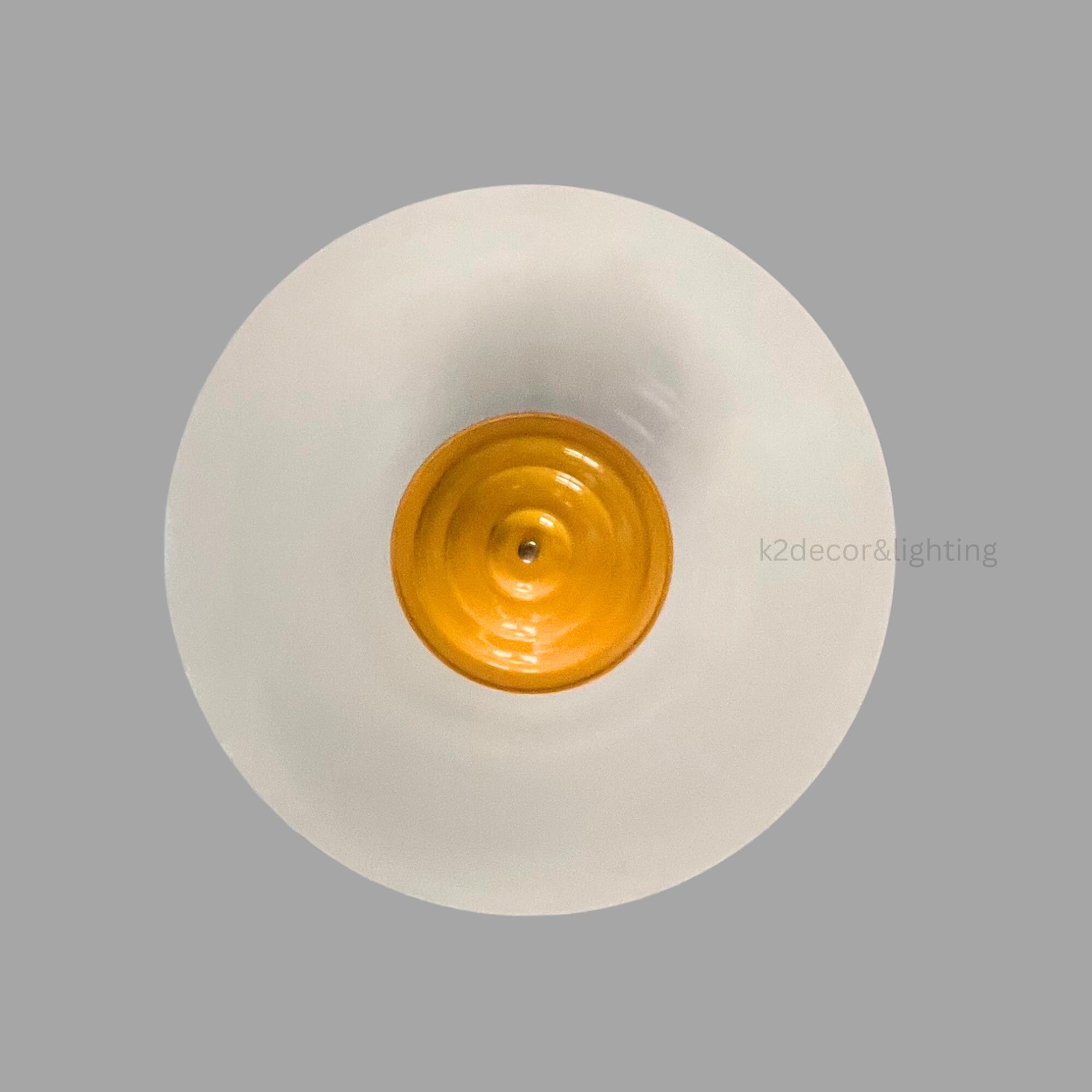 Metal Disk Italian Design 2-lights Chandelier, 60 CM Diameter Disk ...