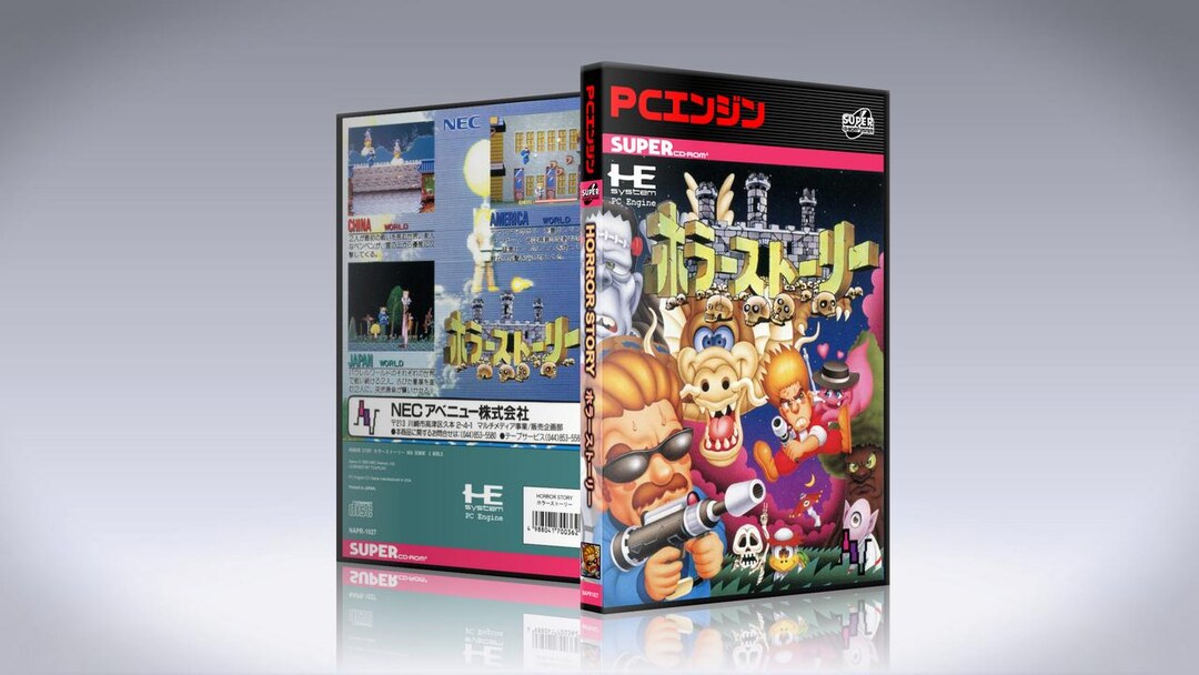 Horror Story [PC Engine] W/dvd Case & Artwork Insert - Etsy