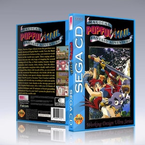 Popful Mail [sega CD] W/dvd Case & Artwork Insert - Etsy