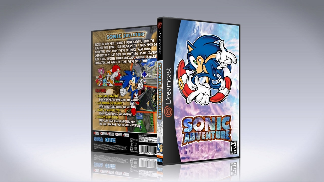 Sonic Adventure [dreamcast] W/case & ART - Etsy