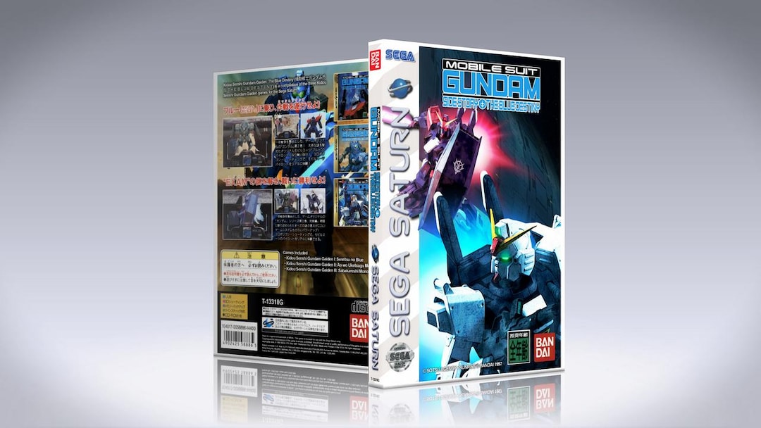 Mobile Suit Gundam Side Story the Blue Destiny Trilogy [saturn] W/dvd ...