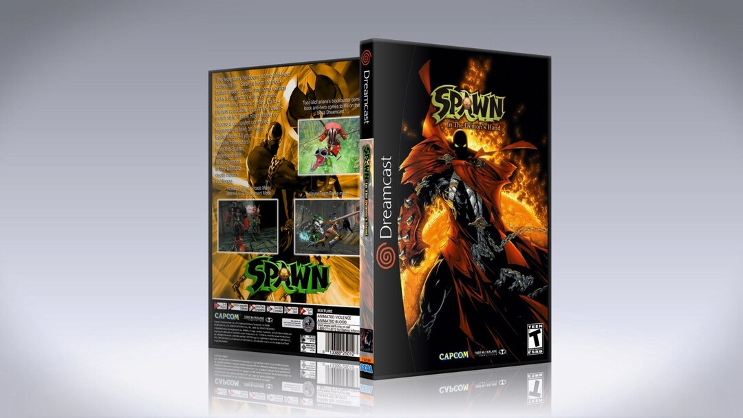 Spawn in the Demon's Hands [dreamcast] W/dvd Case & Artwork Insert - Etsy