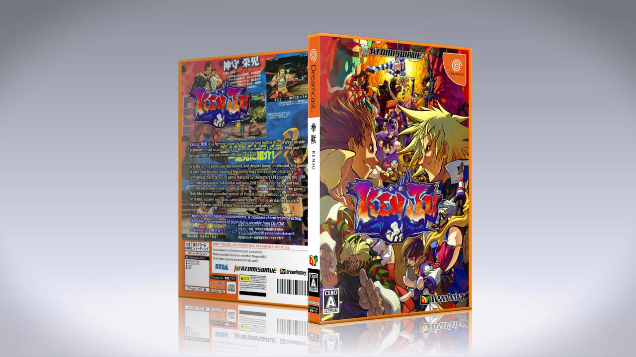 Kenju [dreamcast] W/dvd Case & Artwork Insert - Etsy