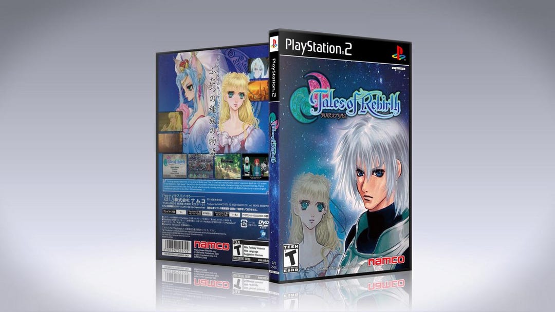 Tales of Rebirth ENGLISH Translation [PS2] W/dvd Case & Artwork Insert ...