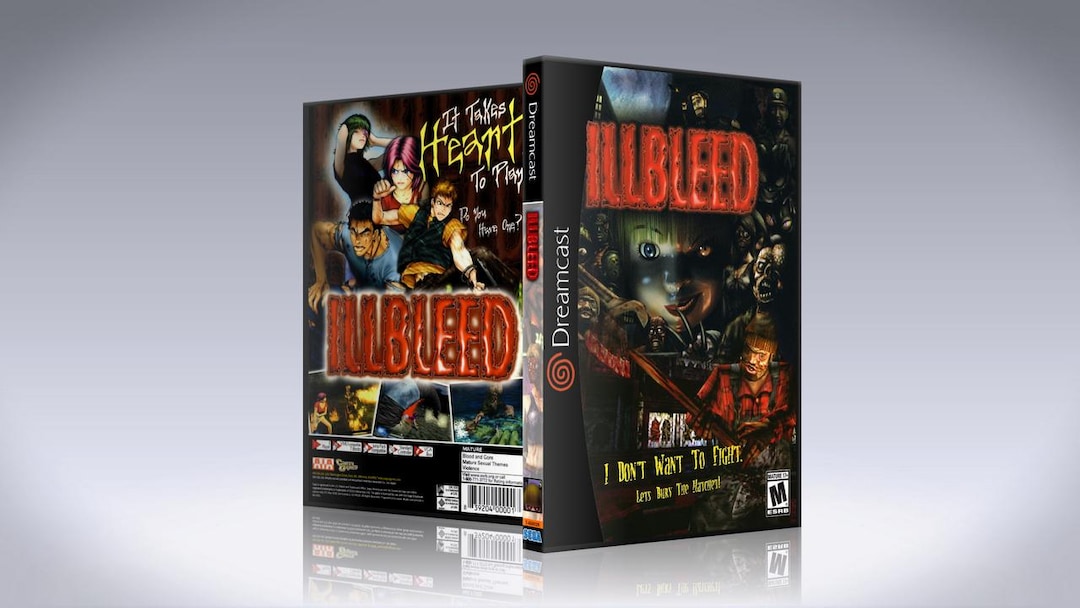 Illbleed [dreamcast] W/dvd Case & Artwork Insert - Etsy