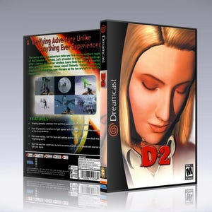 D2 [dreamcast] W/dvd Case & Artwork Insert - Etsy
