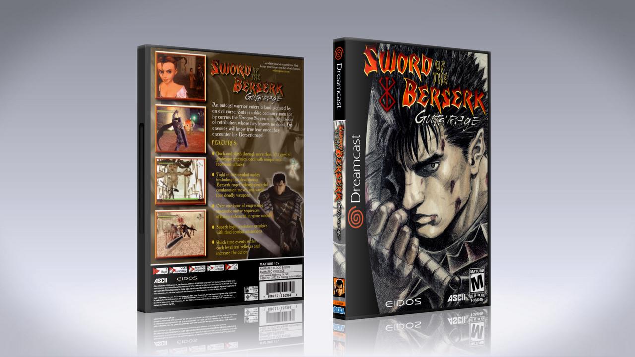 Sword of the Berserk [dreamcast] W/dvd Case & Artwork Insert - Etsy