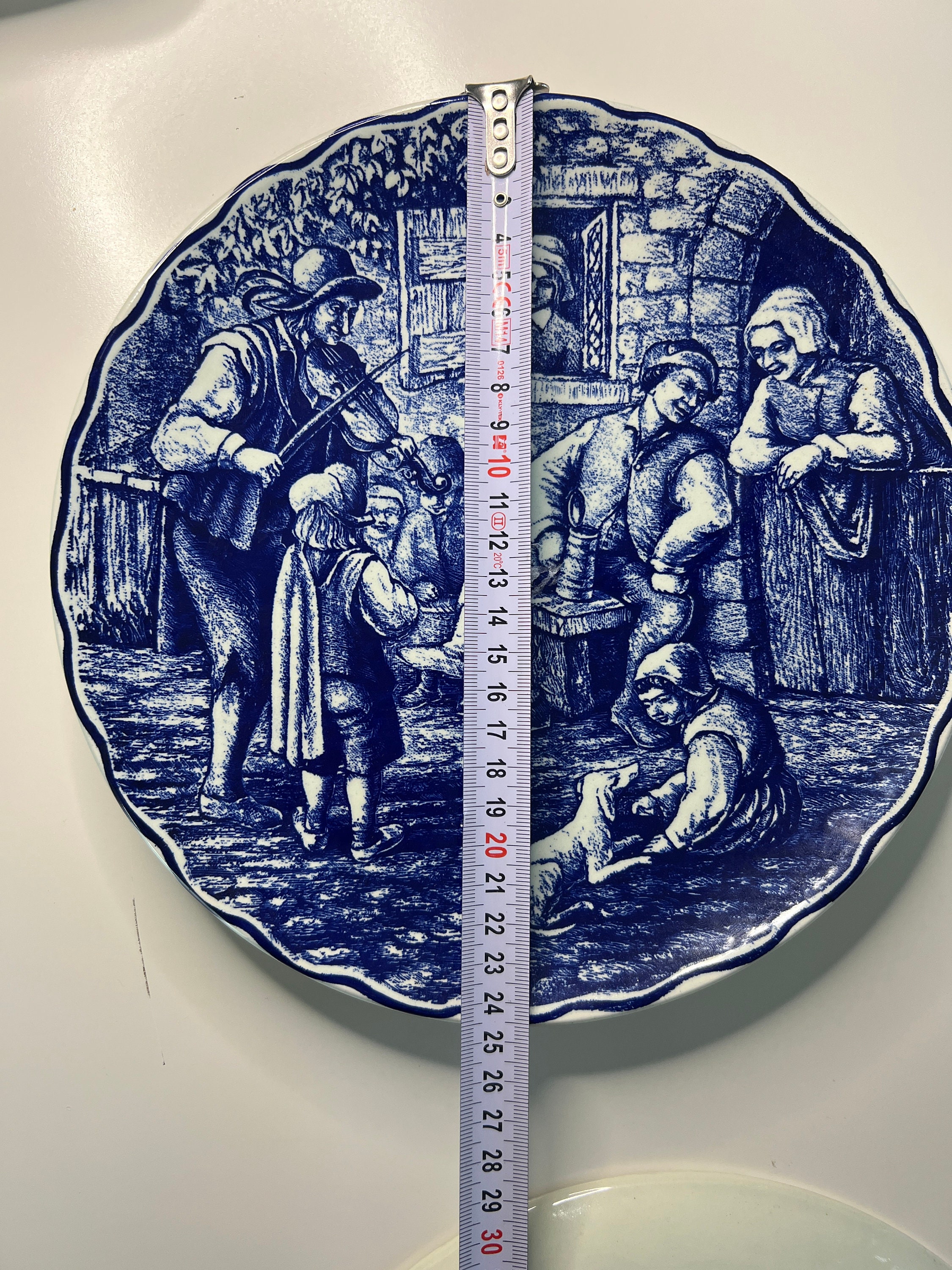 Boch La Louviere Belgium Delft Plate - Etsy