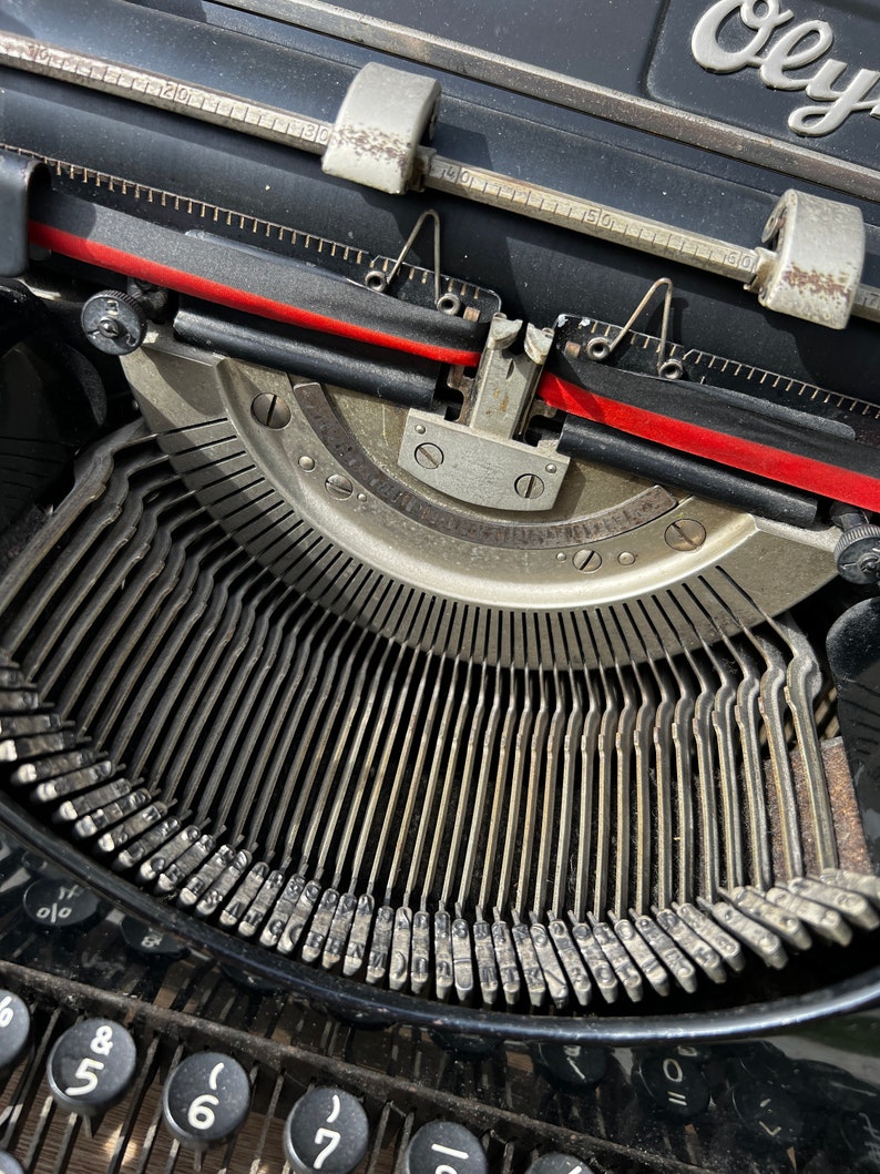 Antique Olympia Model 8 Typewriter - Etsy