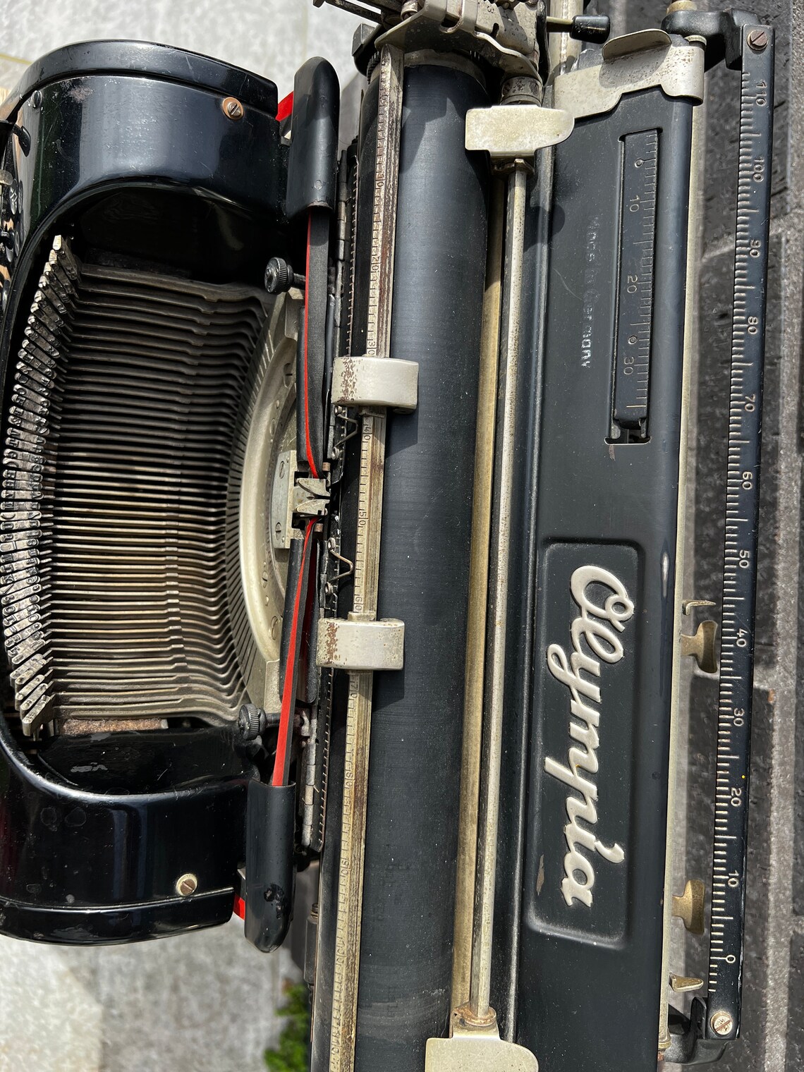 Antique Olympia Model 8 Typewriter - Etsy