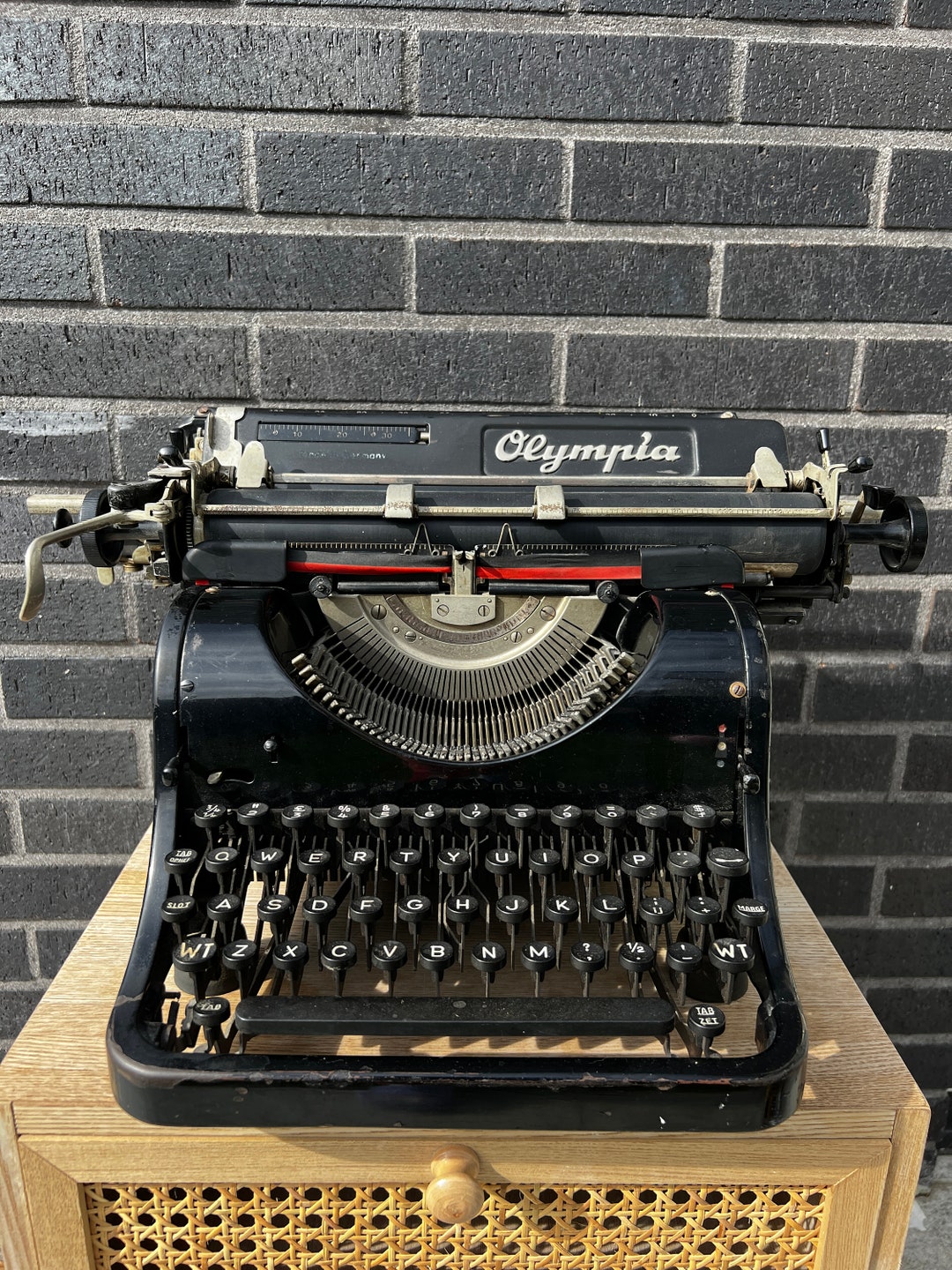 Antique Olympia Model 8 Typewriter - Etsy