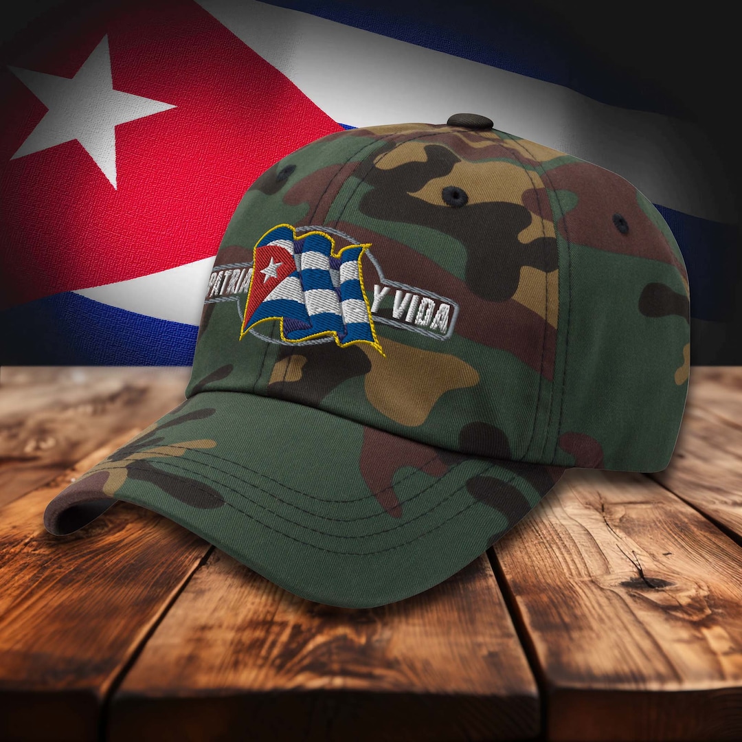 Libertad Para Cuba Embroidered Cap V2- Freedom for Cuba - Unisex - Etsy