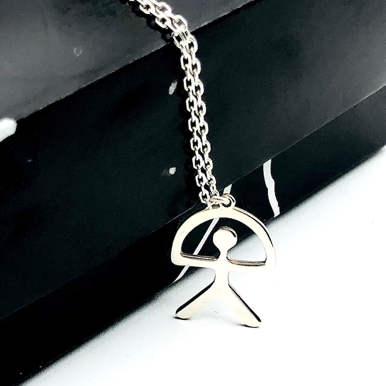 Sterling Silver Indalo Man Protector Necklace | Good Luck Charm - Etsy