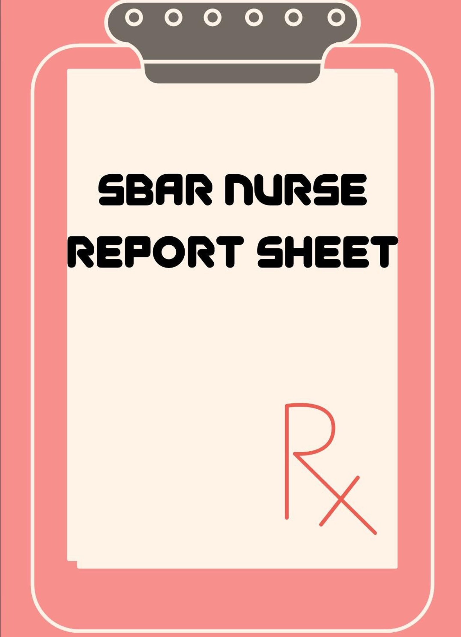 SBAR Nurse Report Sheet - Etsy
