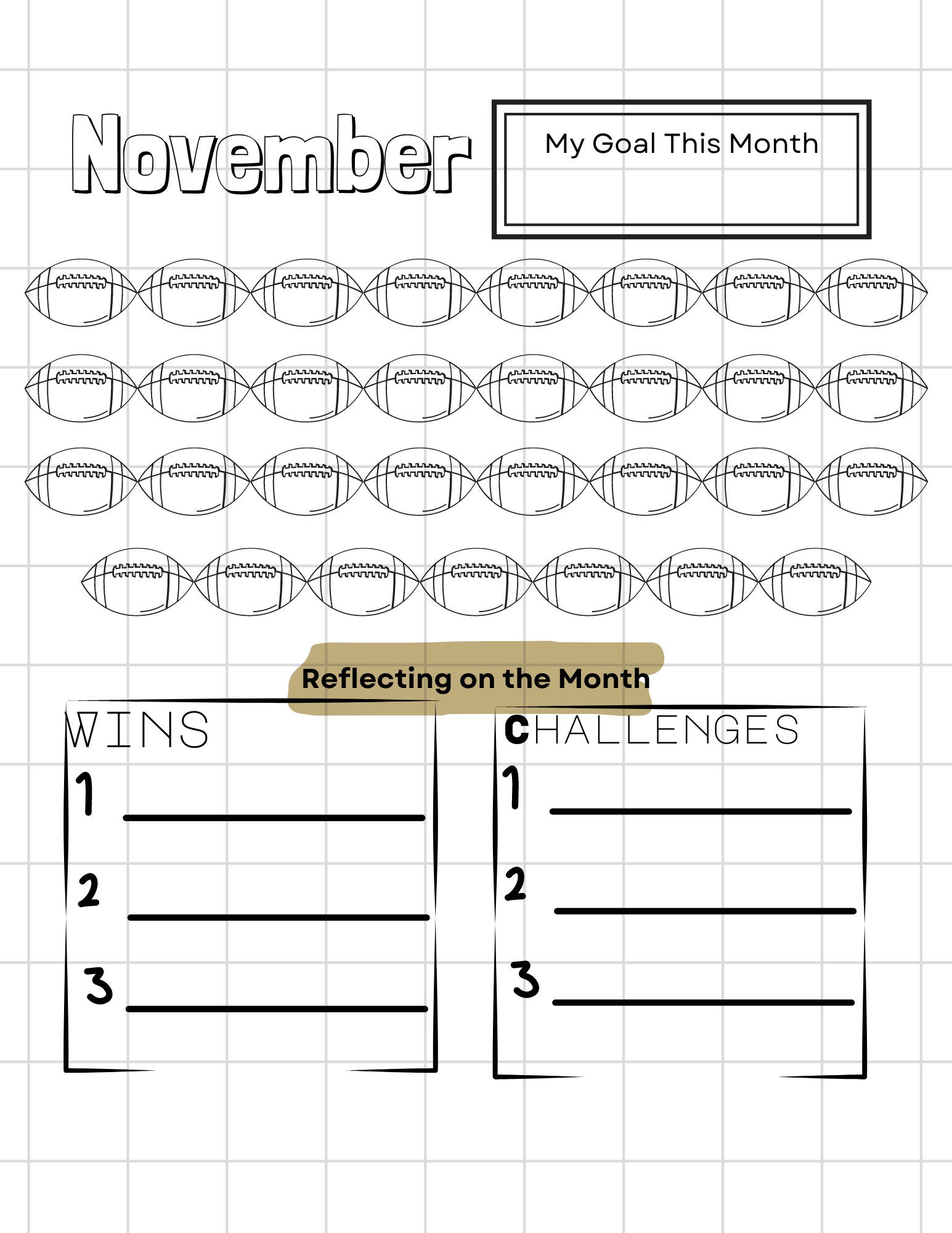 Habit Tracker Printable, Habit Tracker, 2024 Habit Tracker, Daily Habit ...