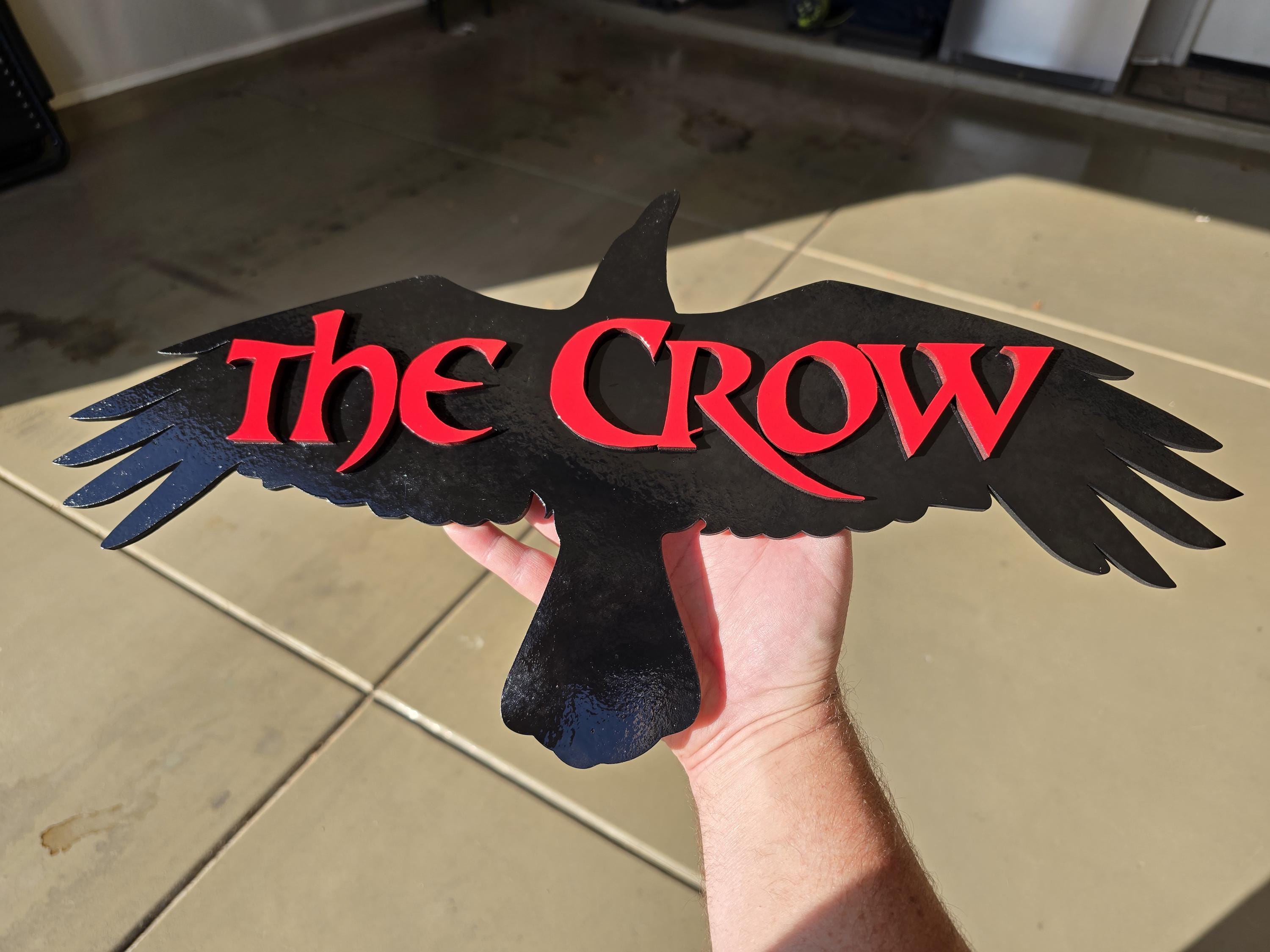 The Crow Inspired Wood Sign - Etsy