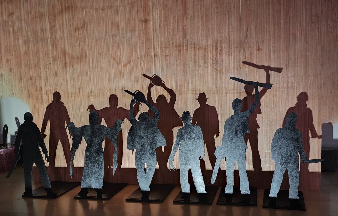 Halloween Horror Movie Shadow Figures - Etsy