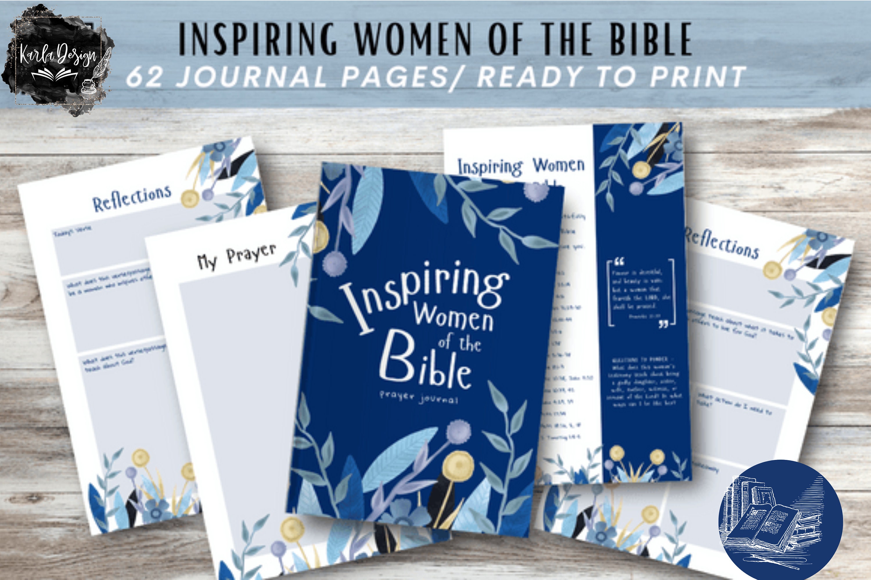 Prayer Journal Printable | Bible Study Guide | Gratitude Journal ...