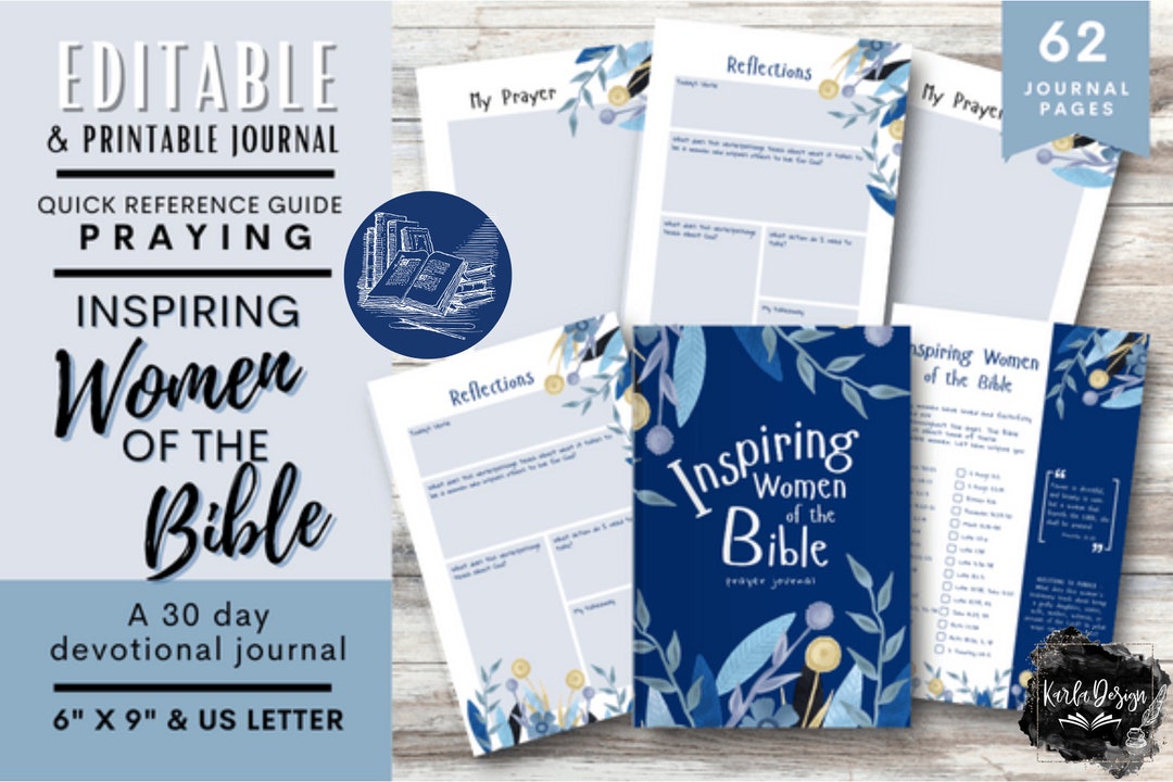 Prayer Journal Printable | Bible Study Guide | Gratitude Journal ...