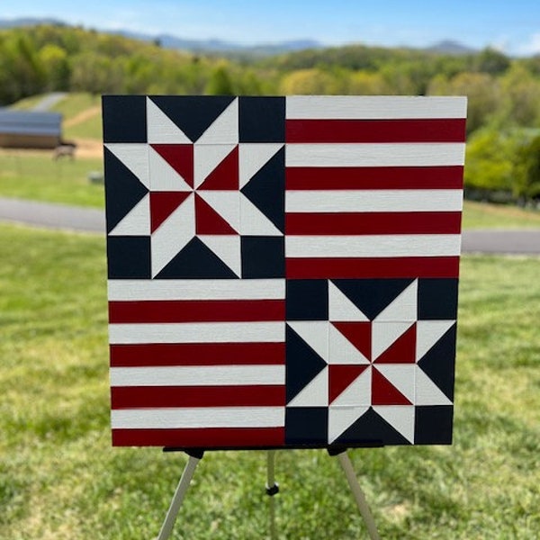 Flag Barn Quilt Patterns - Etsy