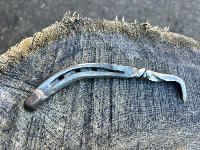 Hand Forged Horseshoe Hoof Pick - Etsy