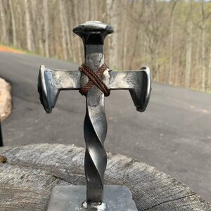 Railroad Spike Cross - Etsy