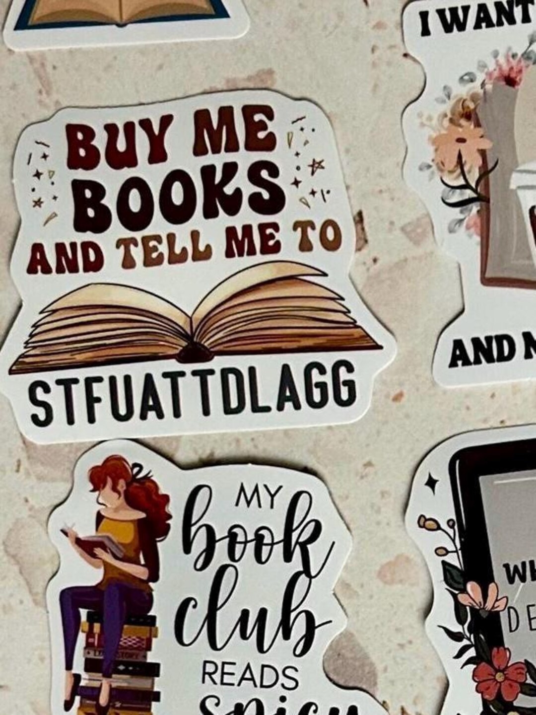 Kindle Stickers Spicy Theme FREE SHIPPING - Etsy