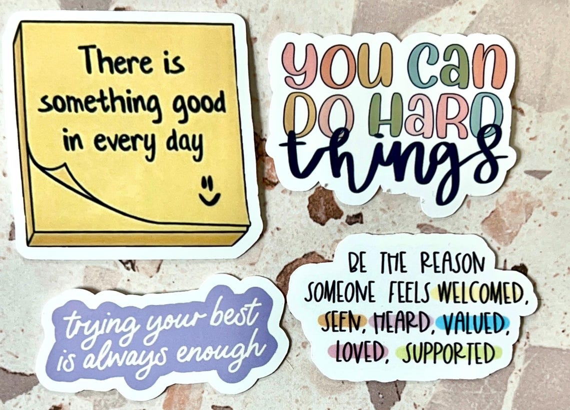 Addiction Recovery Stickers | Sobriety Motivational Stickers | Mental ...