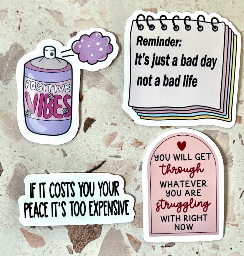 Addiction Recovery Stickers | Sobriety Motivational Stickers | Mental ...