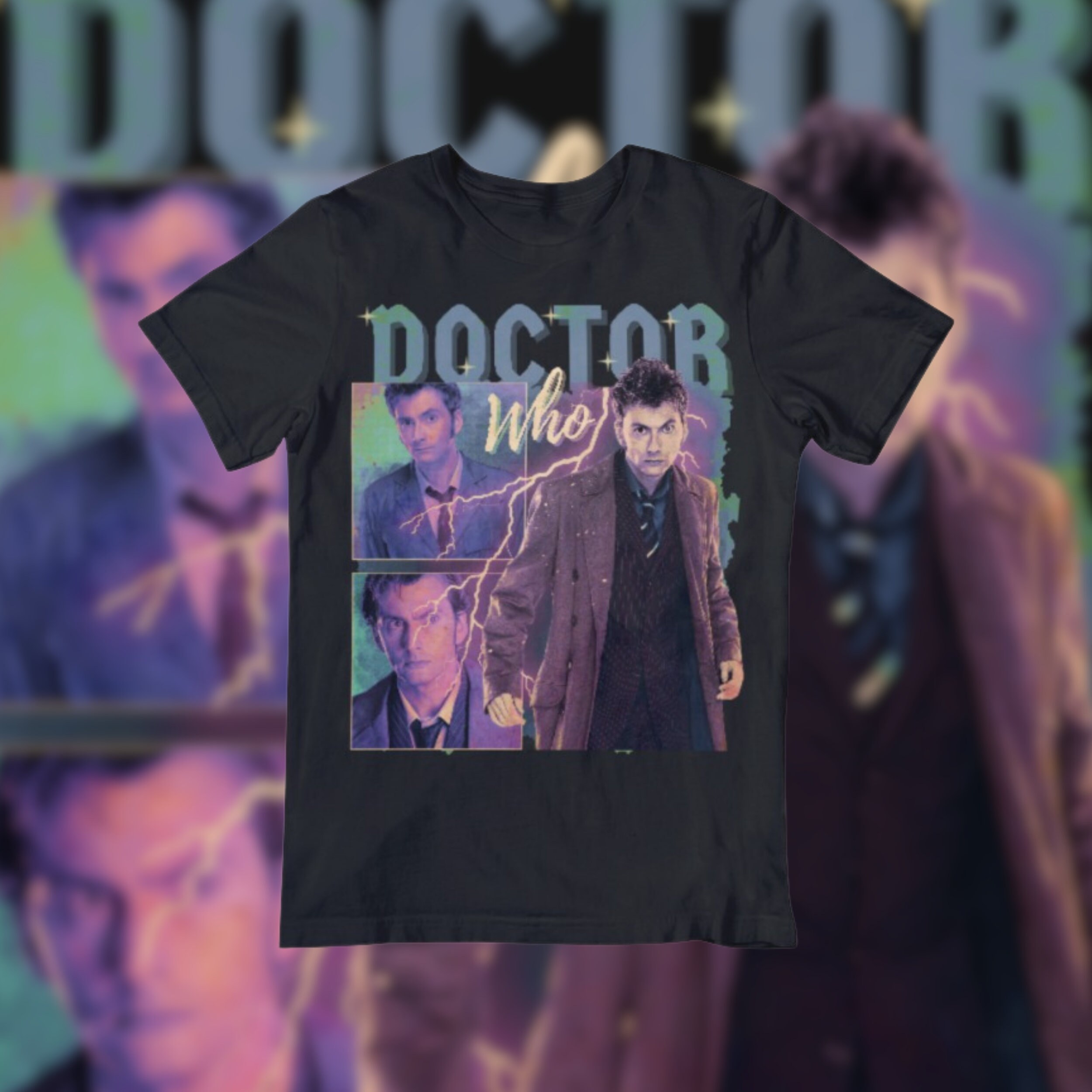 Tenth Doctor Who 90s PNG Great for T-shirt, Dr Who David Tennant T ...