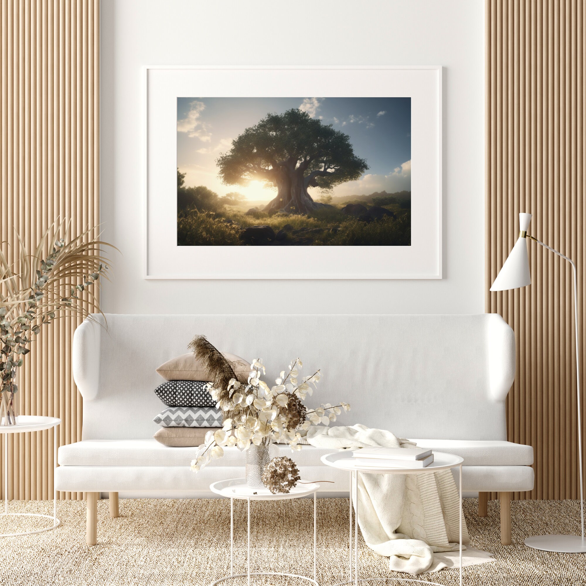 Tree of Life DIGITAL DOWNLOAD Jesus Bible Art, Modern Bible Poster ...