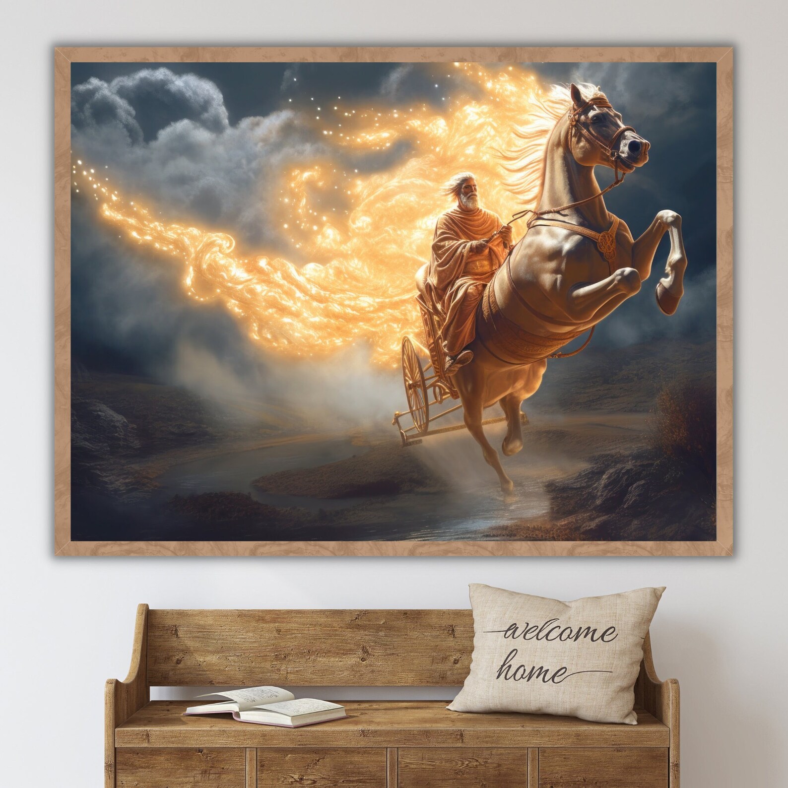 Elijah DIGITAL DOWNLOAD Jesus Bible Art, Modern Bible Poster, Jesus ...