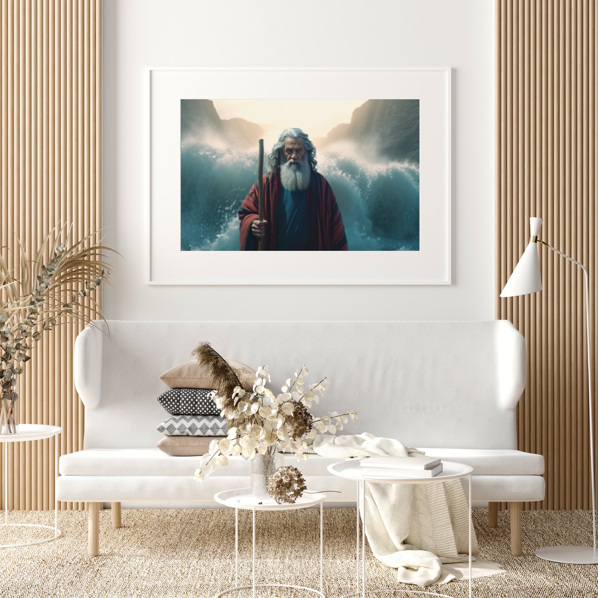 Moses Portrait, Minimalistic, DIGITAL DOWNLOAD Jesus Bible Art, Bible ...