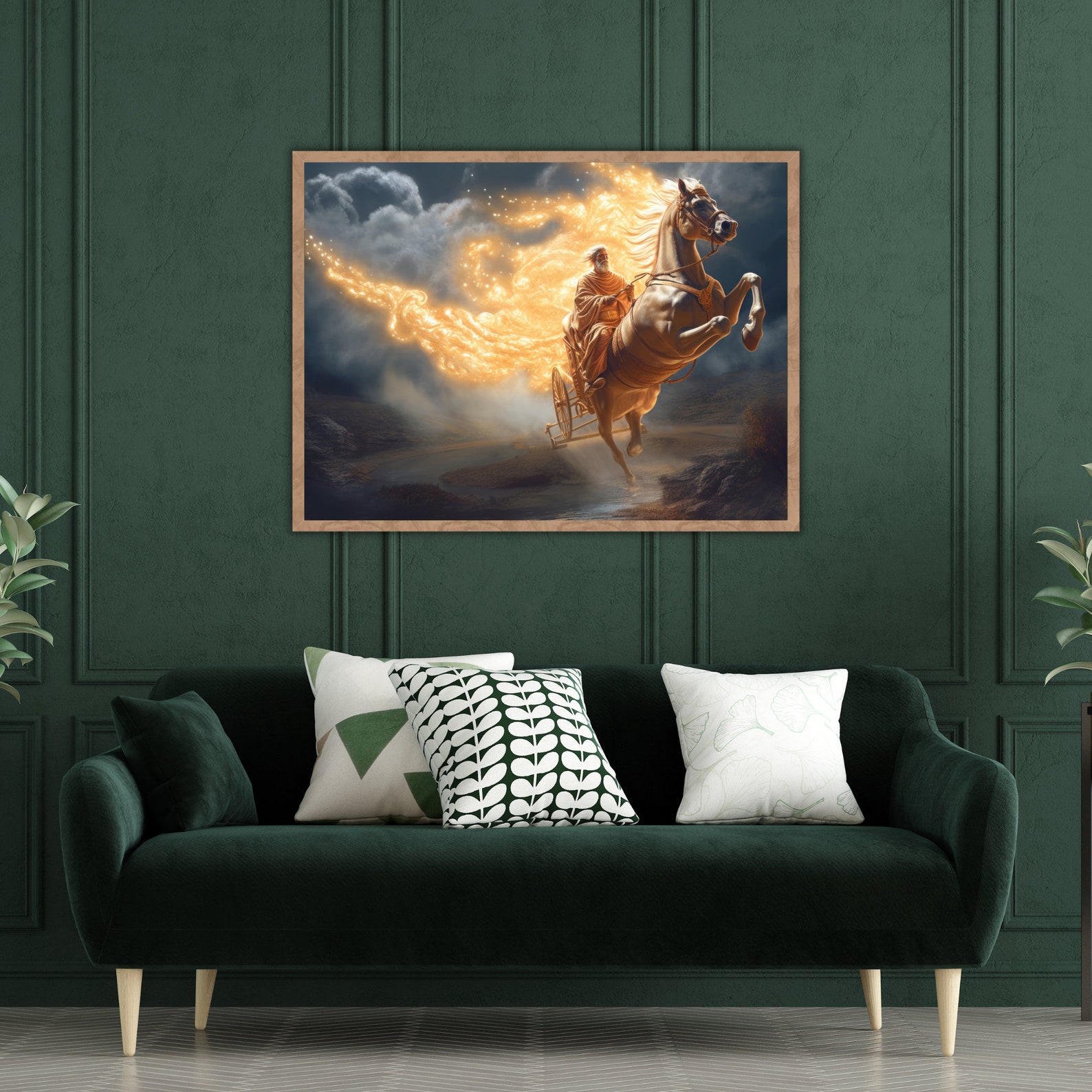 Elijah DIGITAL DOWNLOAD Jesus Bible Art, Modern Bible Poster, Jesus ...