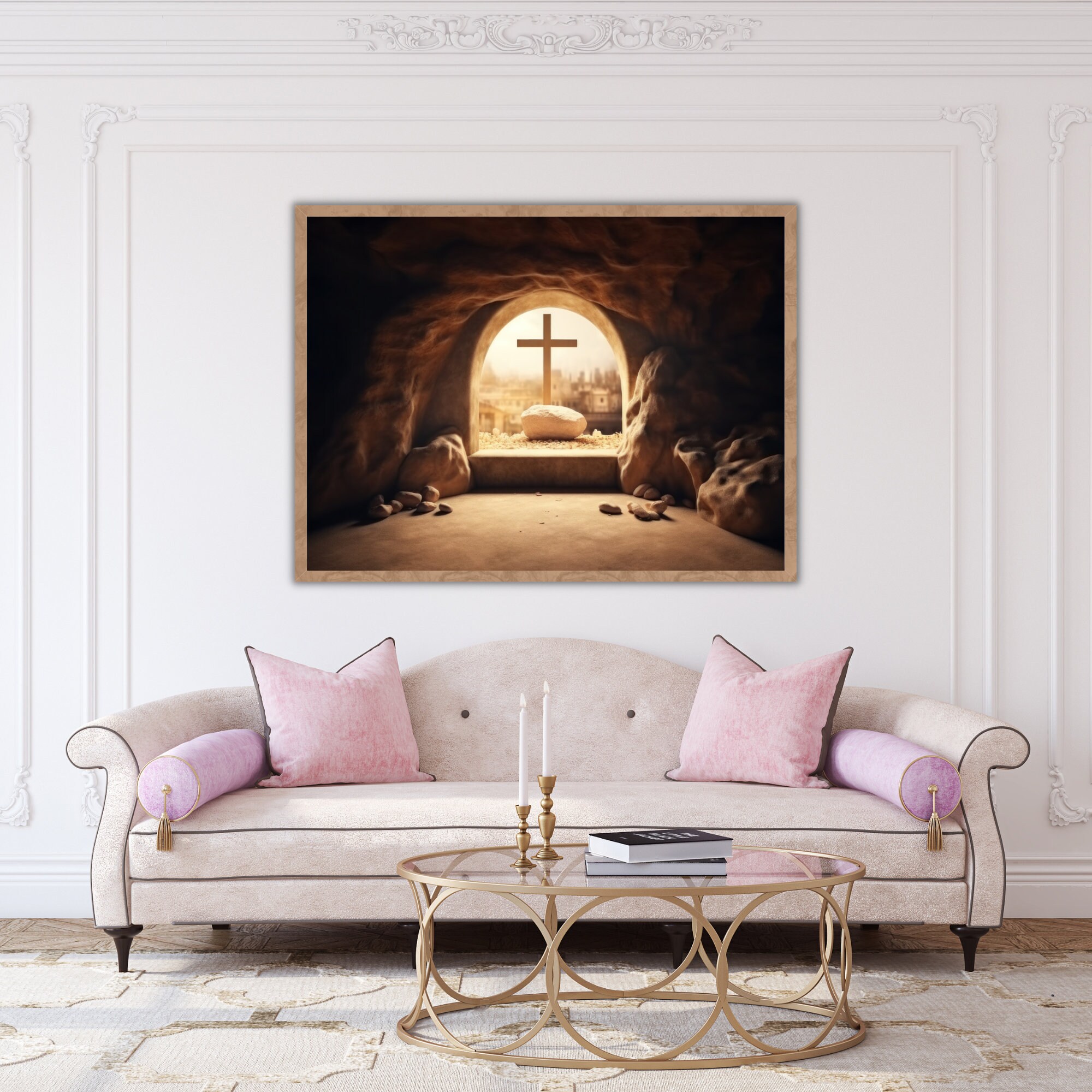 Jesus Easter Resurrection DIGITAL DOWNLOAD Jesus Bible Art, Modern ...