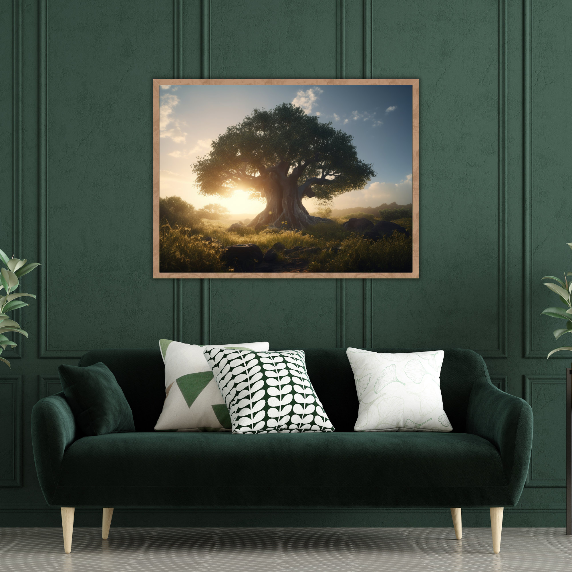 Tree of Life DIGITAL DOWNLOAD Jesus Bible Art, Modern Bible Poster ...
