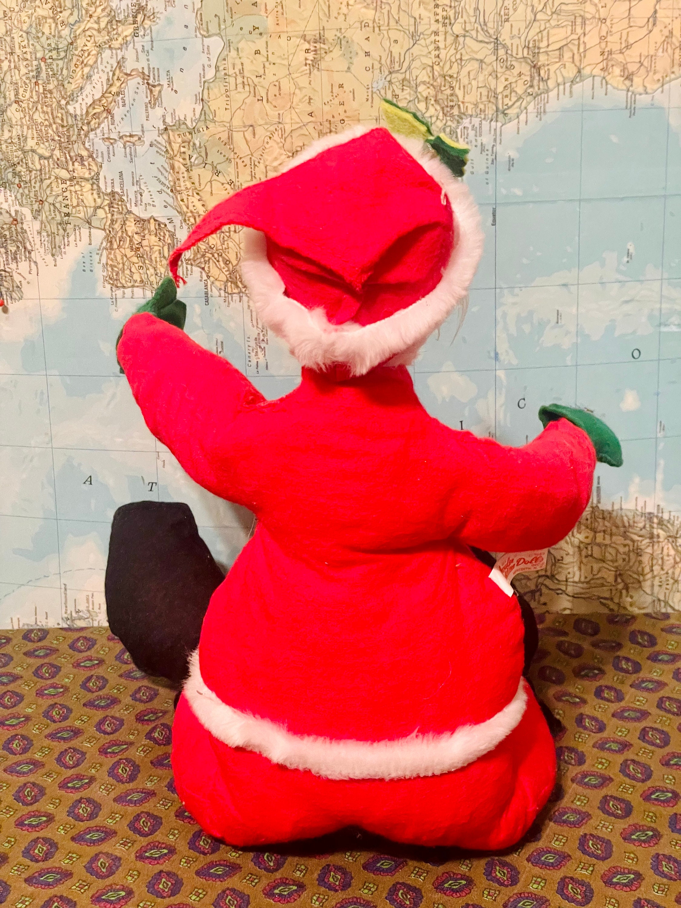 1963 Annalee Mobilitee Dolls Vintage Large Santa Clause - Etsy