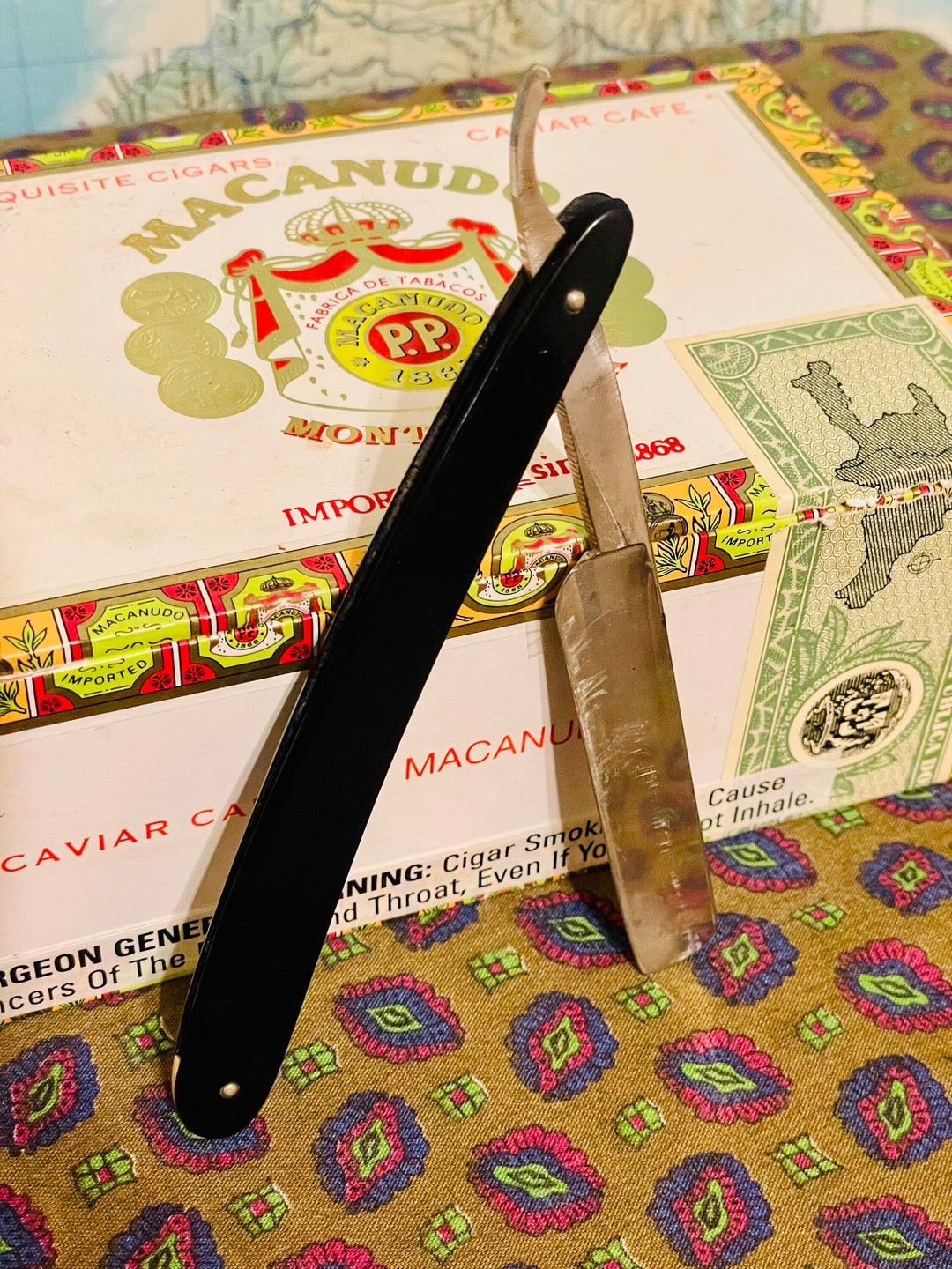 1920's Straight Razor 7N Pyramid Model Geneva Cutlery Co, Geneva, N.Y ...