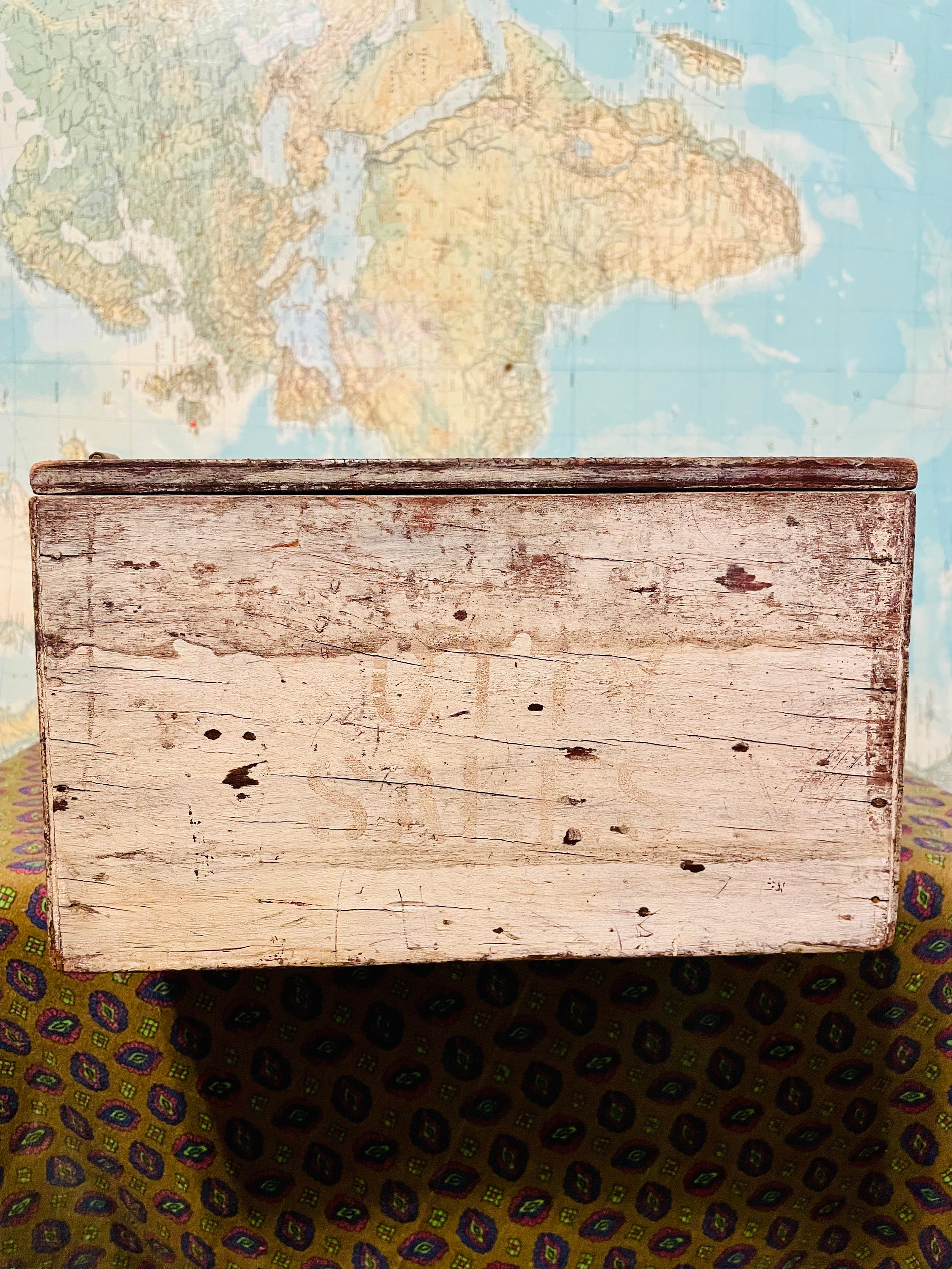 Antique Wooden Cash Box Early 20th Century - Etsy