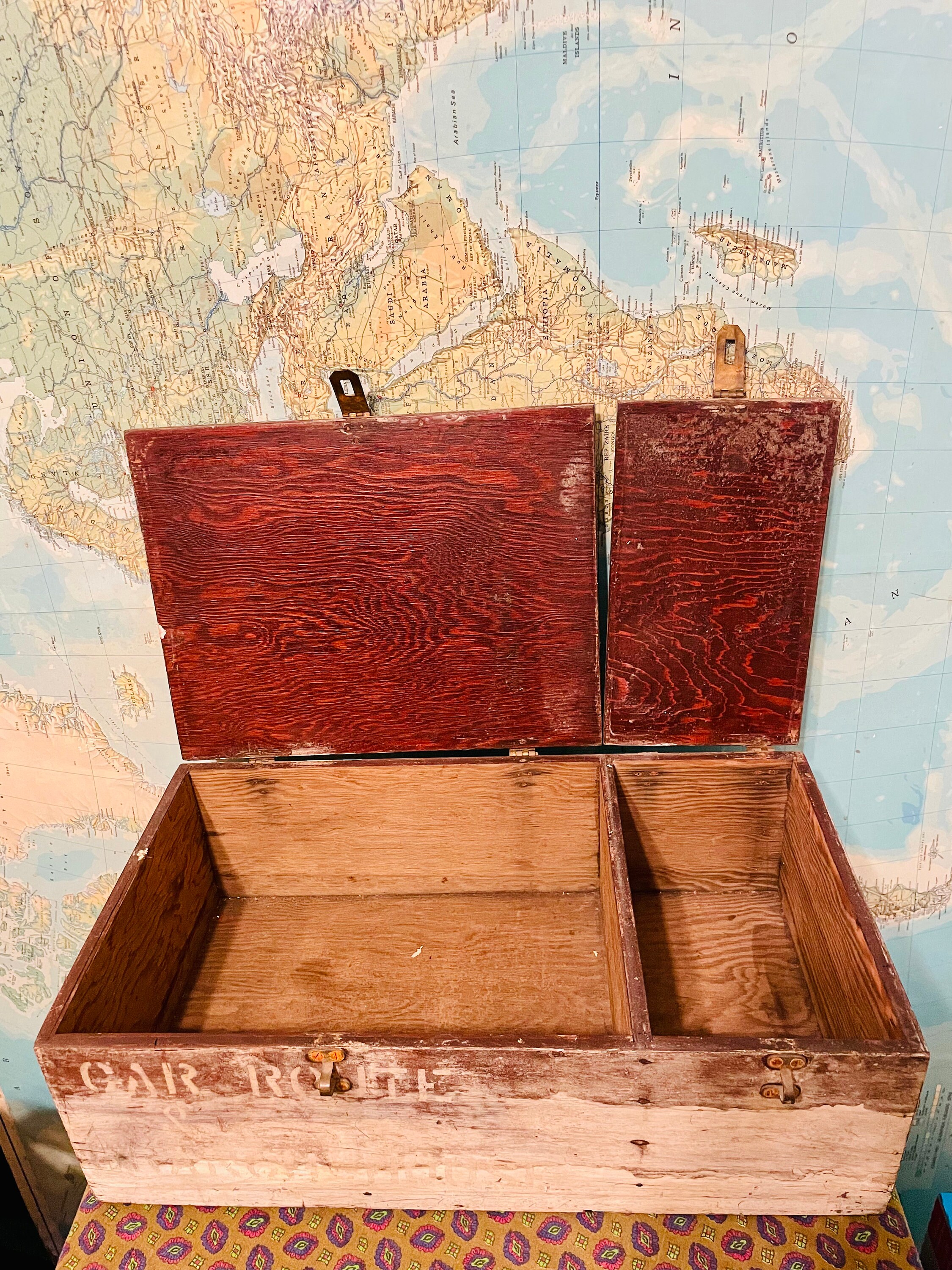 Antique Wooden Cash Box Early 20th Century - Etsy