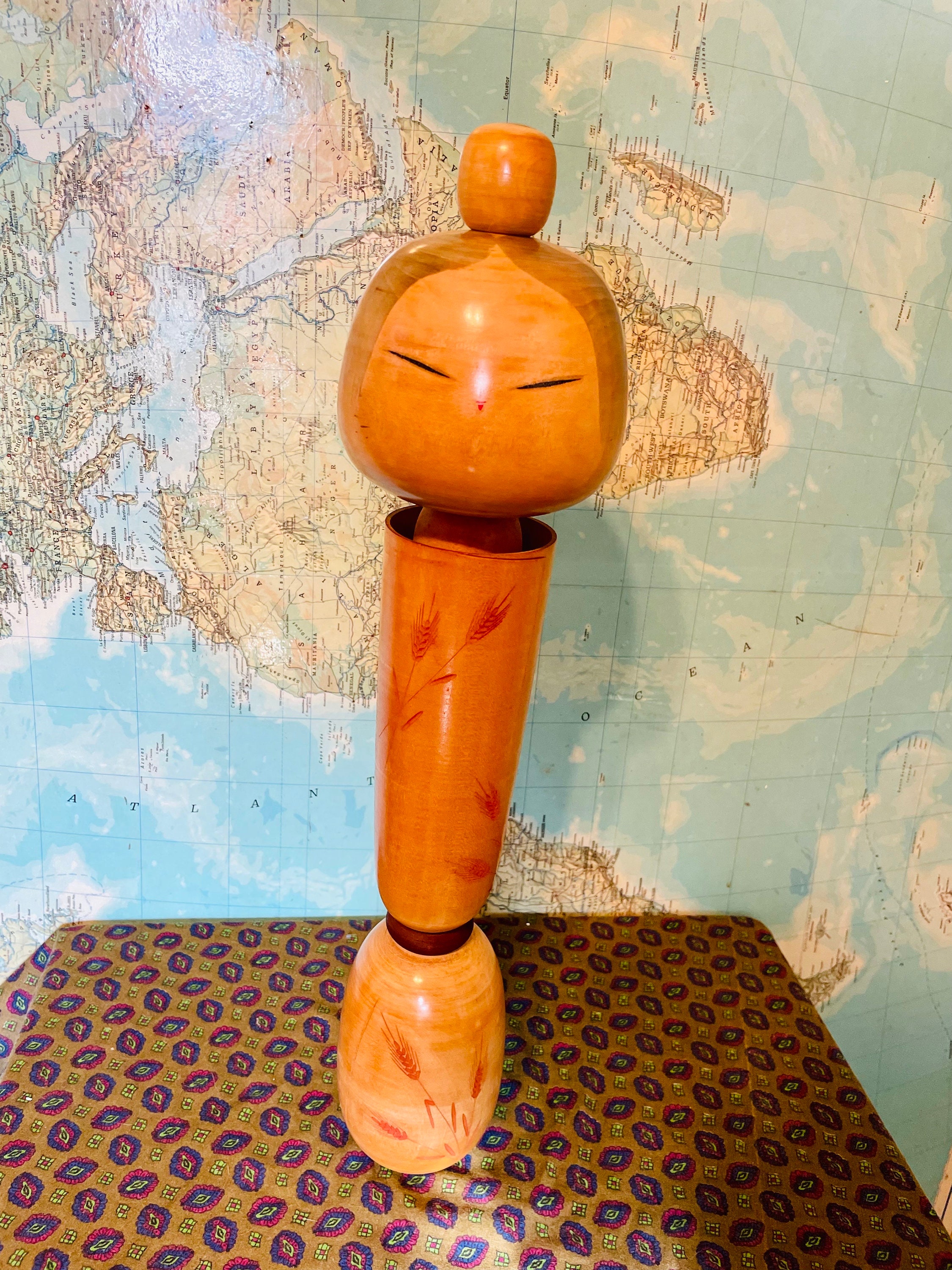 1960s Vintage Japanese Sosaku Kokeshi Doll 19 - Etsy