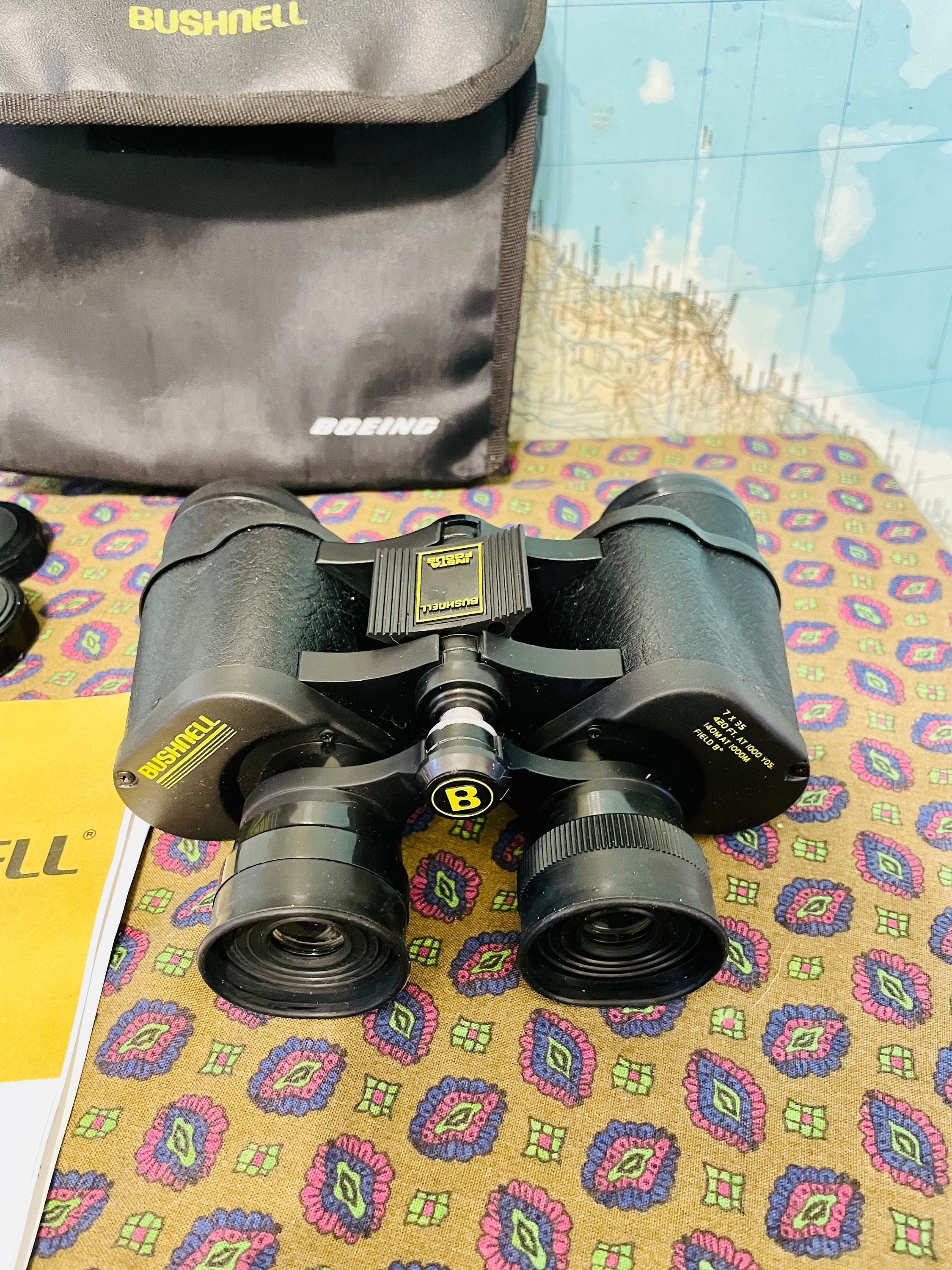 Vintage Bushnell Binoculars by Boeing: Insta Focus 7x35 - Etsy