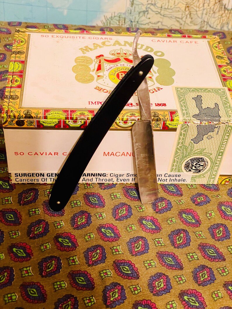 1920's Straight Razor 7N Pyramid Model Geneva Cutlery Co - Etsy