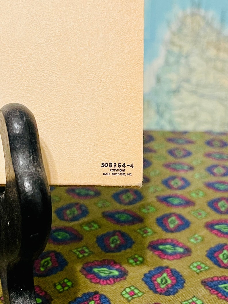 Vintage Hallmark Belated Birthday Card With Moving Parts - Etsy